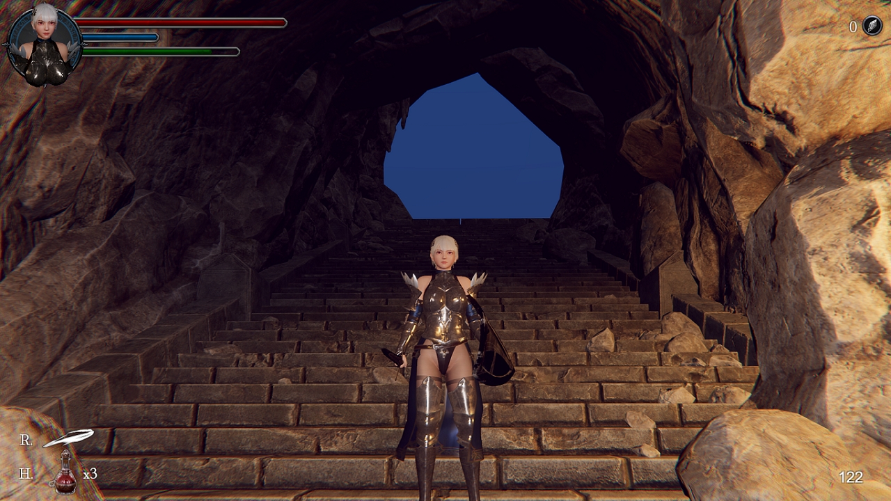 [3D/ACT/官方繁中/新作] 地下城の女騎士+存档 [3.4G/度盘 5月10日 再次补] - ACGCBK